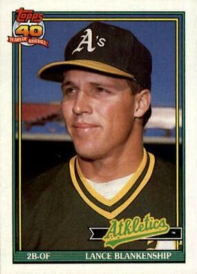 Lance Blankenship #411 Prices | 1991 Topps | Baseball Cards