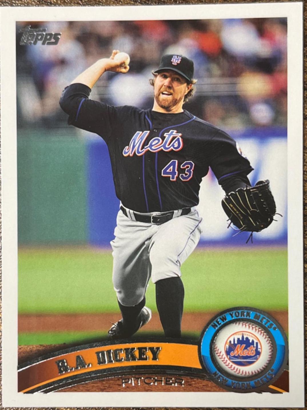 R.A. Dickey #66 Prices [Rookie] | 2011 Topps | Baseball Cards