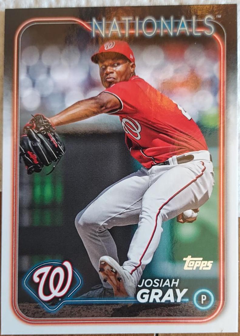 Josiah Gray #402 Prices | 2024 Topps | Baseball Cards