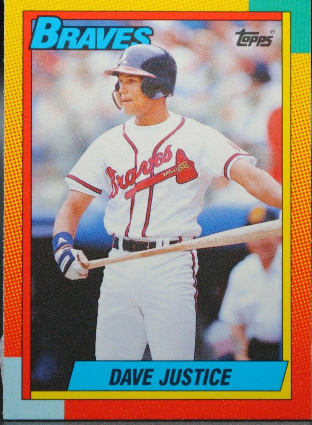 Dave Justice #48T Prices [Rookie] | 1990 Topps Traded | Baseball Cards