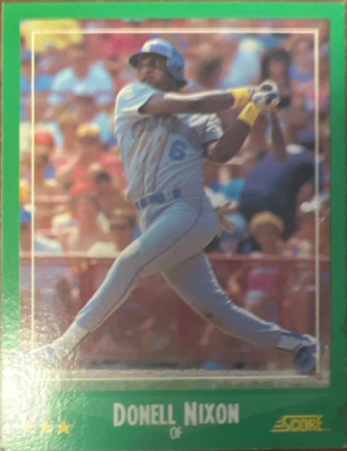 Donell Nixon #436 Prices | 1988 Score | Baseball Cards