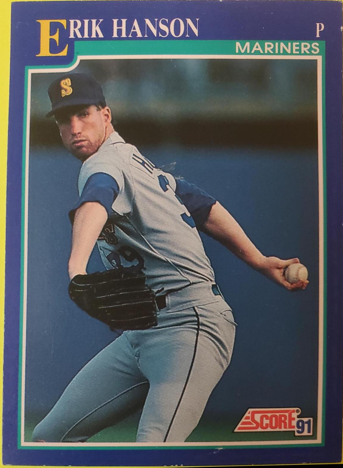 Erik Hanson #486 Prices | 1991 Score | Baseball Cards