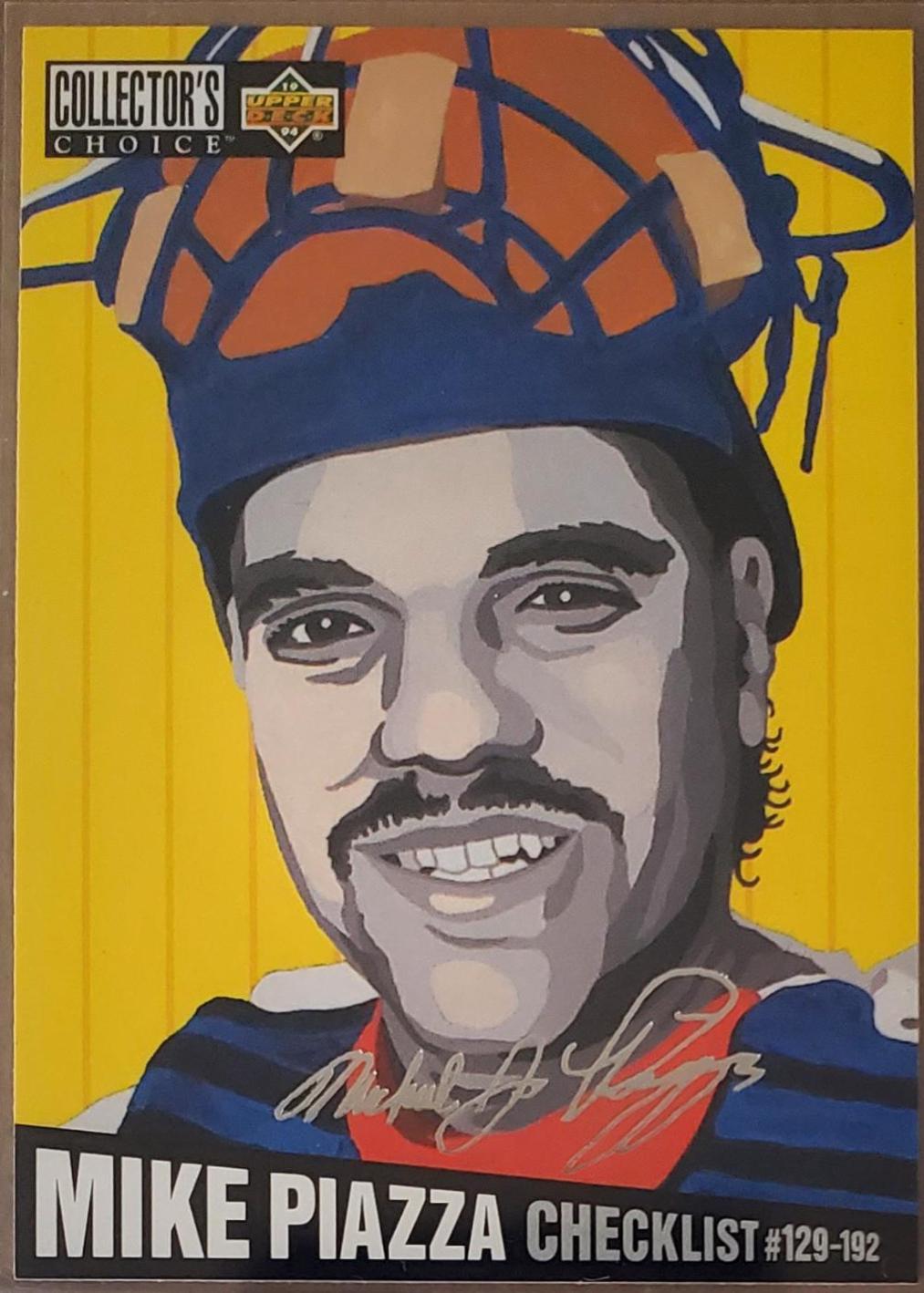 Mike Piazza [Silver Signature] #318 Prices | 1994 Collector's Choice ...