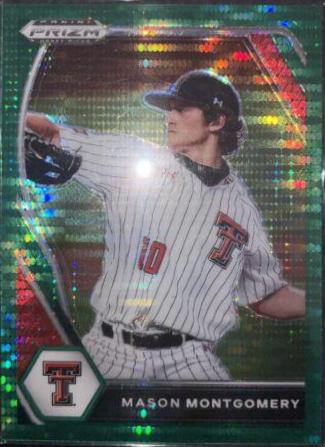 Mason Montgomery [Green Pulsar Prizm] #191 Prices | 2021 Panini Prizm ...