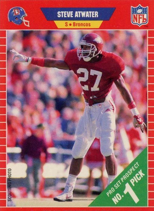 Steve Atwater #492 Prices [Rookie] | 1989 Pro Set | Football Cards