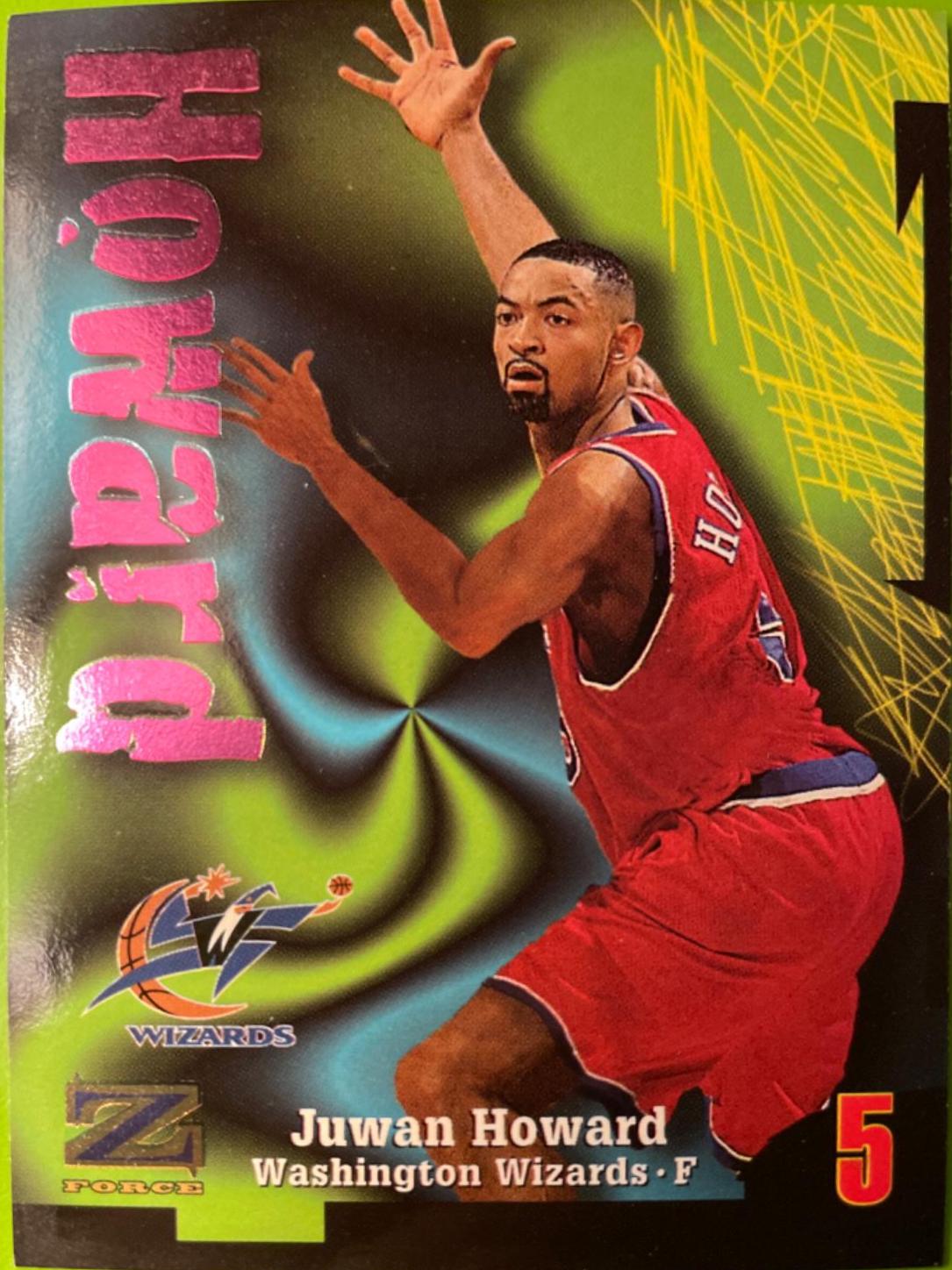 Juwan Howard #5 Prices | 1997 Skybox Z Force | Basketball Cards
