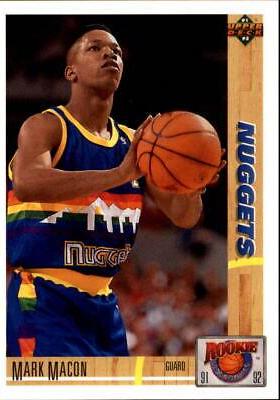 Mark Macon #R25 Prices [Rookie] | 1991 Upper Deck Rookie Standouts ...