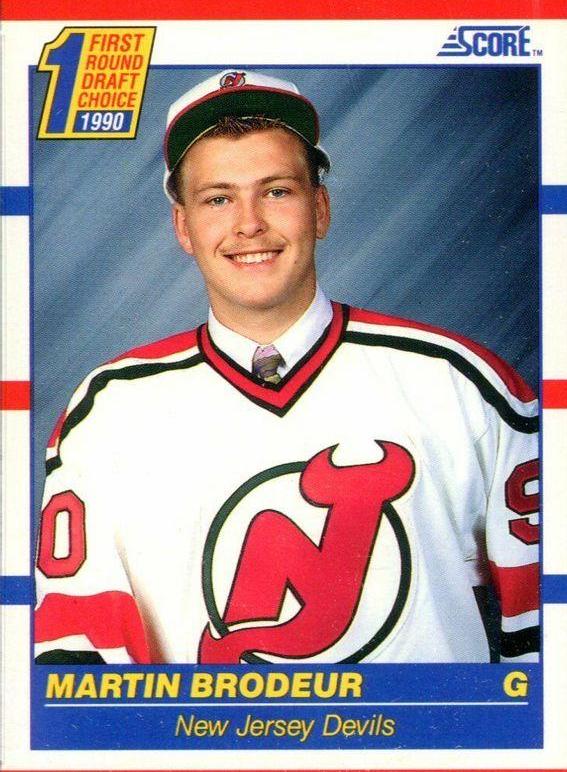 Martin Brodeur #439 Prices [Rookie] | 1990 Score | Hockey Cards