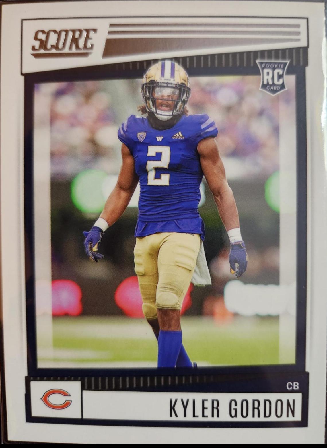 Kyler Gordon #349 Prices [Rookie] | 2022 Panini Score | Football Cards