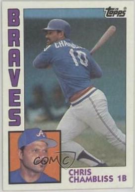 Chris Chambliss #50 Prices | 1984 Topps | Baseball Cards