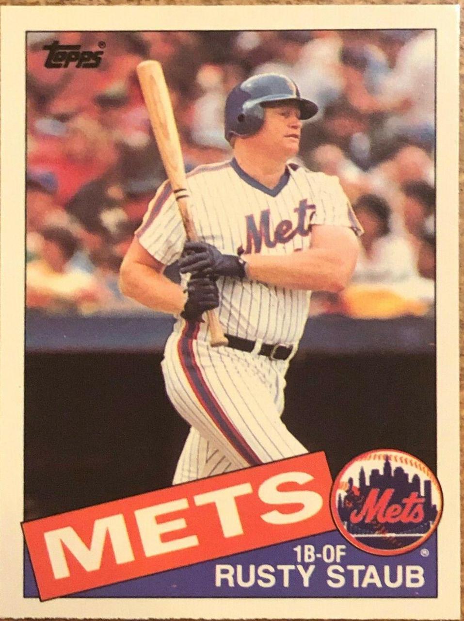 Rusty Staub #190 Prices | 1985 Topps Tiffany | Baseball Cards