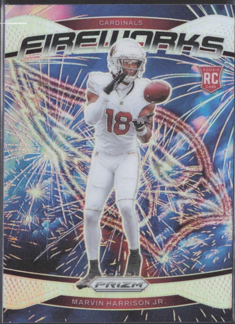 Marvin Harrison Jr. [Silver] #20 Prices | 2024 Panini Prizm Fireworks | Football Cards
