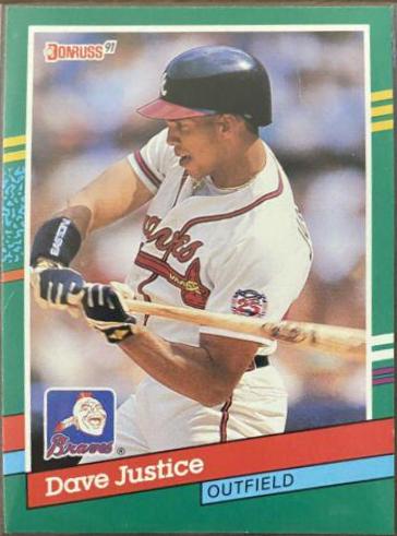 Dave Justice #548 Prices | 1991 Donruss | Baseball Cards