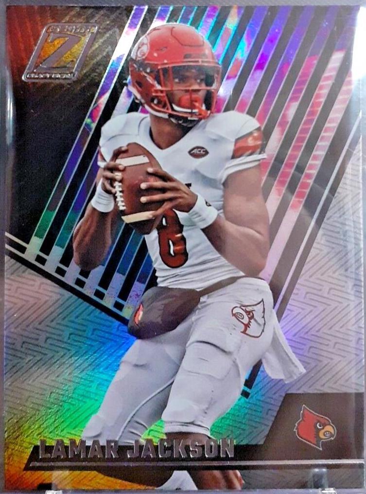 Lamar Jackson #24 Prices | 2023 Panini Chronicles Draft Picks Zenith ...