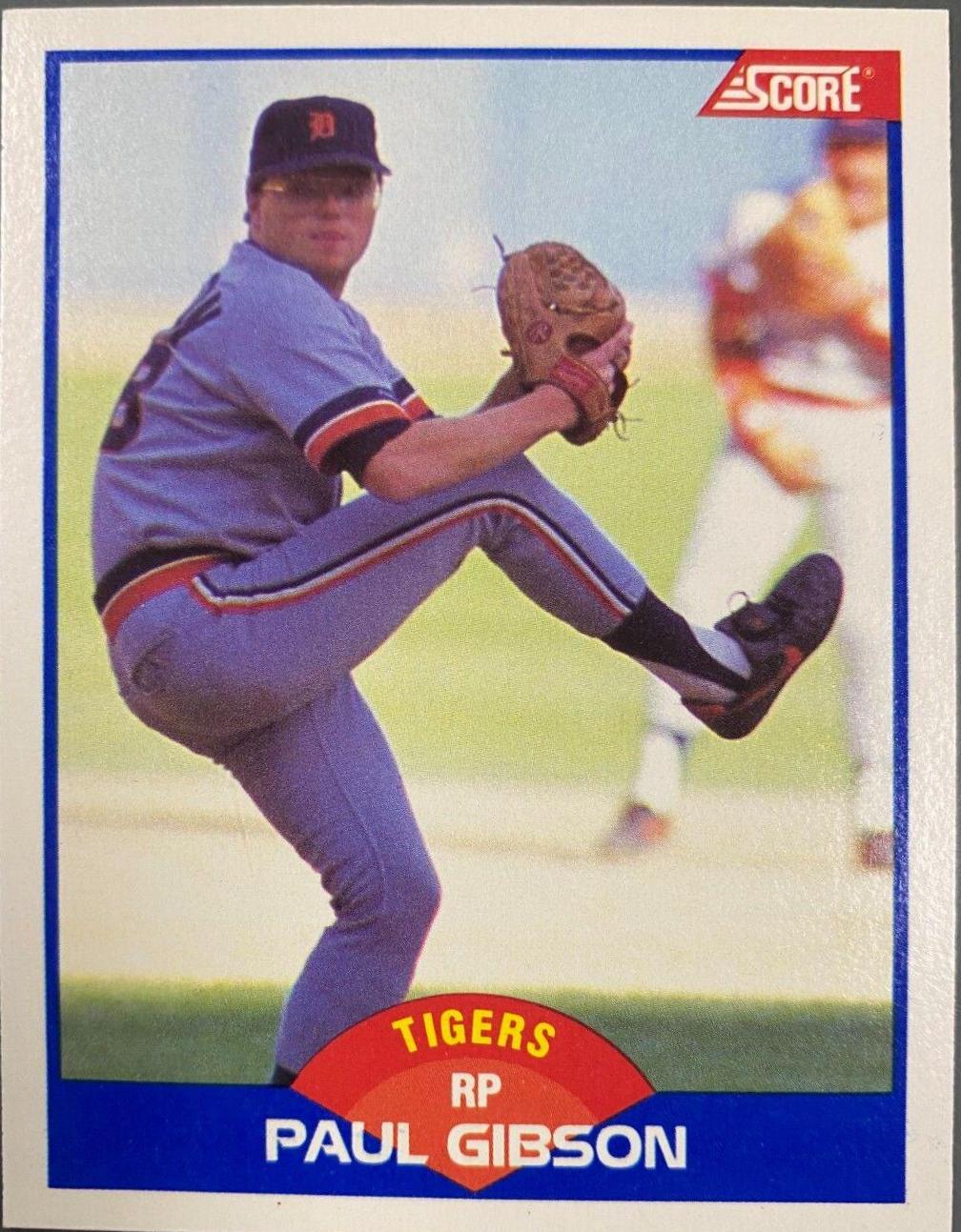 Paul Gibson #595 Prices | 1989 Score | Baseball Cards