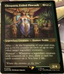 Cleopatra, Exiled Pharaoh [Etched Foil] #233 Prices | Magic Assassin's Creed | Magic Cards