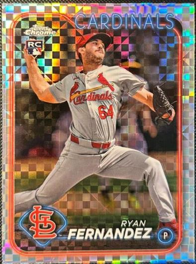 Ryan Fernandez [X-fractor] | Ungraded | 2024 Topps Chrome Update