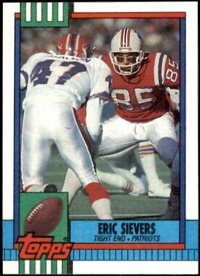 Eric Sievers #428 Prices | 1990 Topps | Football Cards