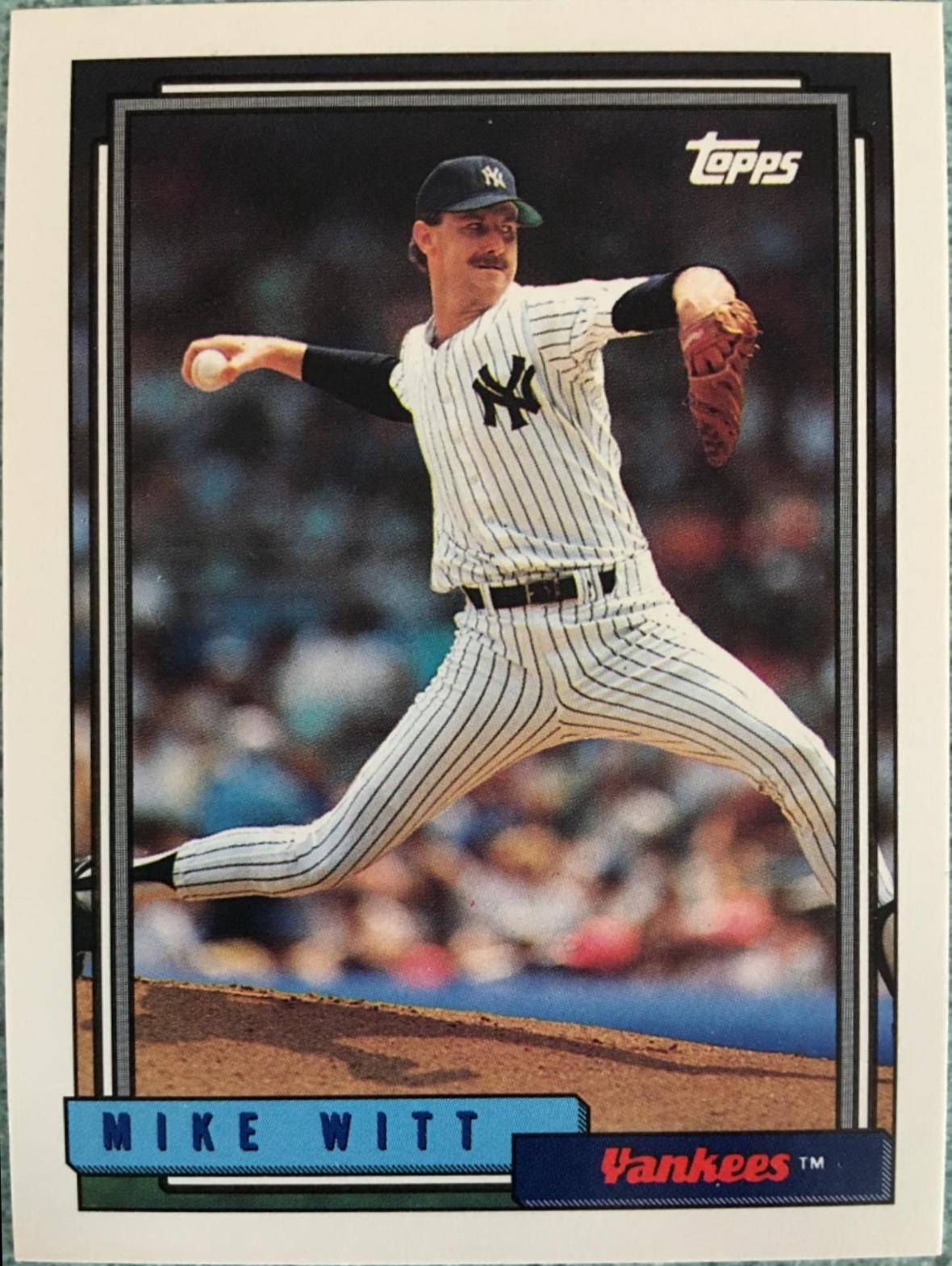 Mike Witt #357 Prices | 1992 Topps | Baseball Cards