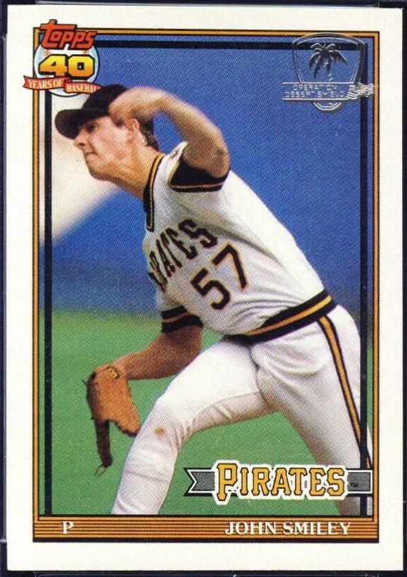 John Smiley #143 Prices | 1991 Topps Desert Shield | Baseball Cards