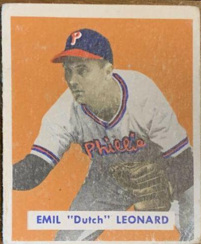 Emil Dutch Leonard #115 Prices | 1949 Bowman | Baseball Cards