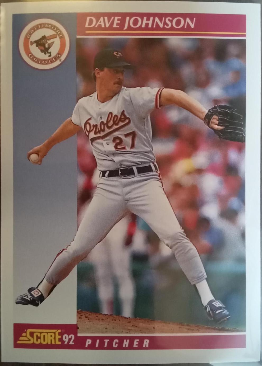 Dave Johnson #604 Prices | 1992 Score | Baseball Cards