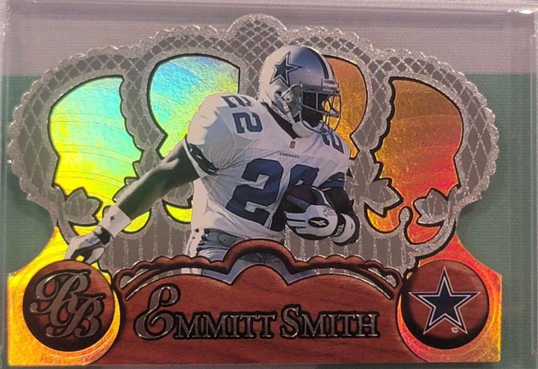Emmitt Smith [Gold Holofoil] #39 Prices | 1997 Pacific Crown Royale ...