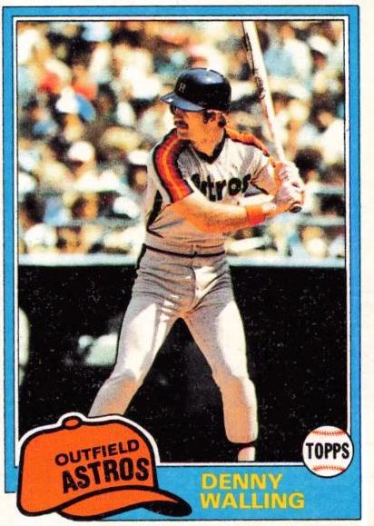 Denny Walling #439 Prices | 1981 Topps | Baseball Cards