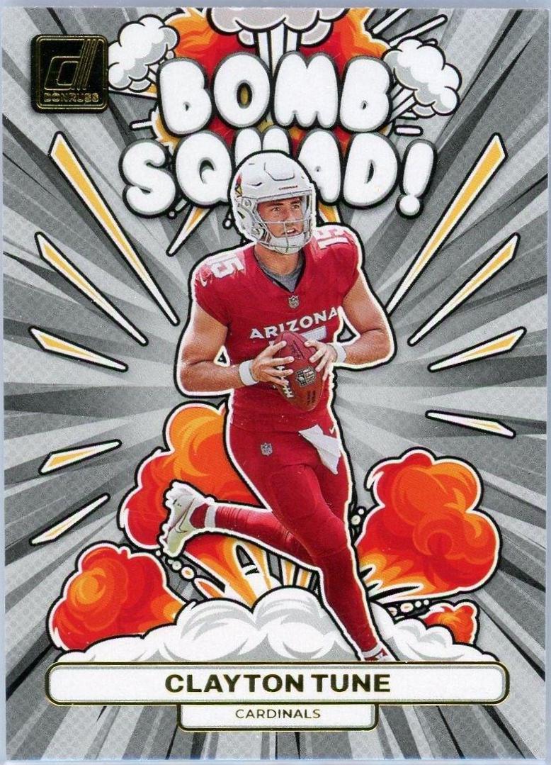 Clayton Tune #BS-6 Prices | 2023 Panini Donruss Bomb Squad | Football Cards
