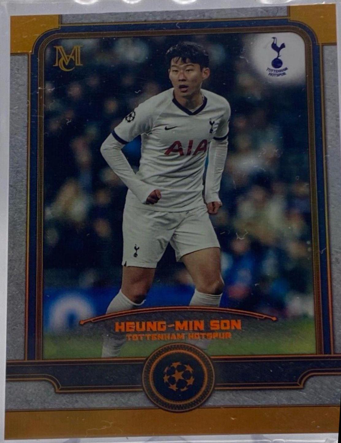 Heung Min Son [Copper] #72 Prices | 2019 Topps Museum Collection UEFA ...
