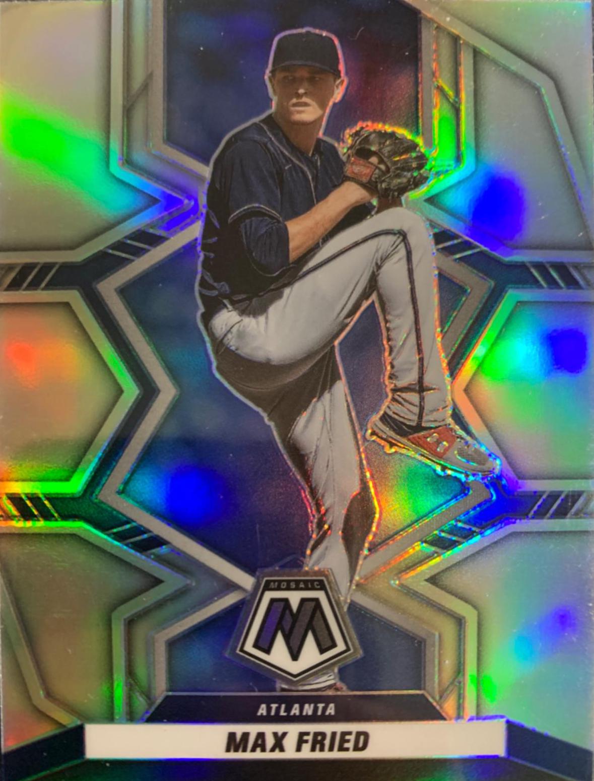 Max Fried [Silver Prizm] #105 Prices | 2022 Panini Mosaic | Baseball Cards