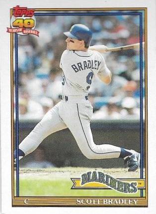 Scott Bradley | Ungraded | 1991 Topps