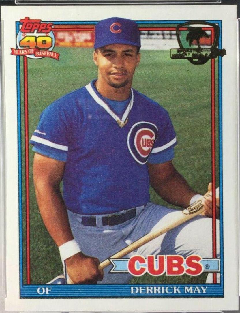 Derrick May #288 Prices | 1991 Topps Desert Shield | Baseball Cards