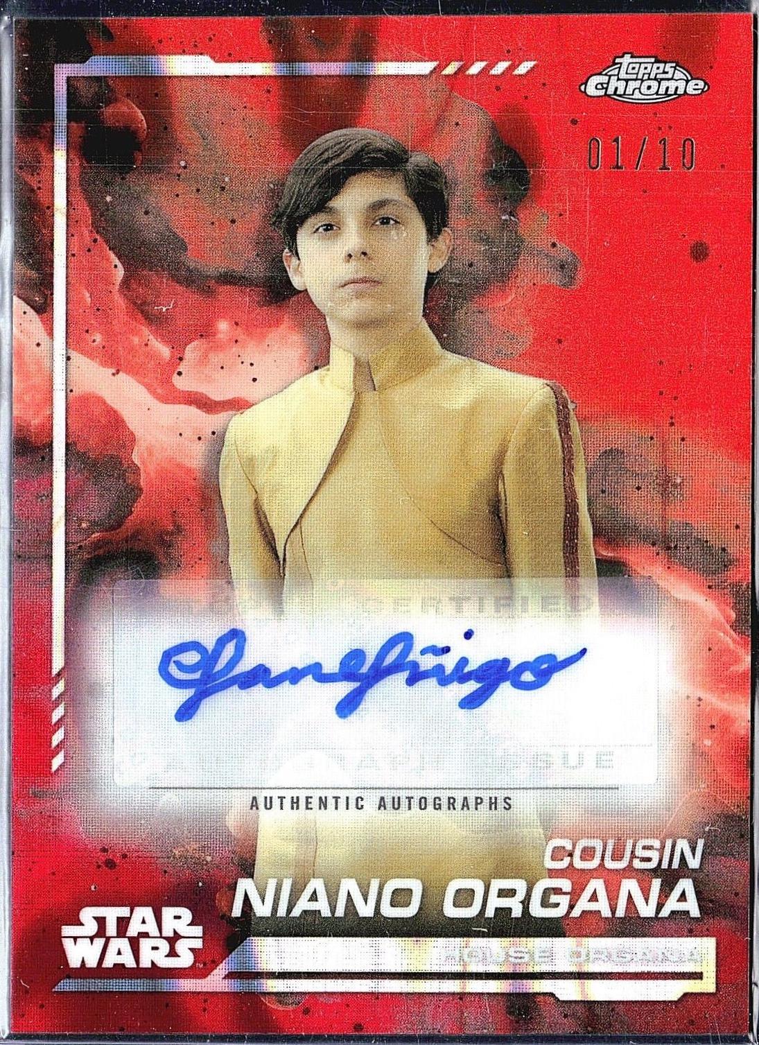 Ian Inigo as Cousin Niano Organa [Mustafar Lava Refractor] #AU-II ...