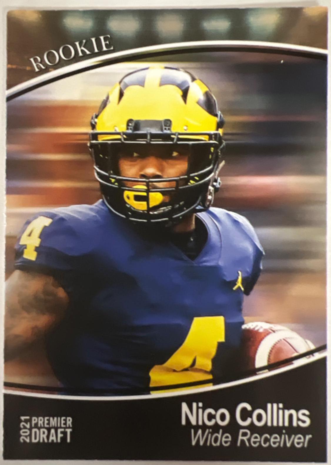 Nico Collins #12 Prices | 2021 Sage Premier Draft | Football Cards