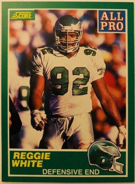 Reggie White #296 Prices | 1989 Panini Score | Football Cards