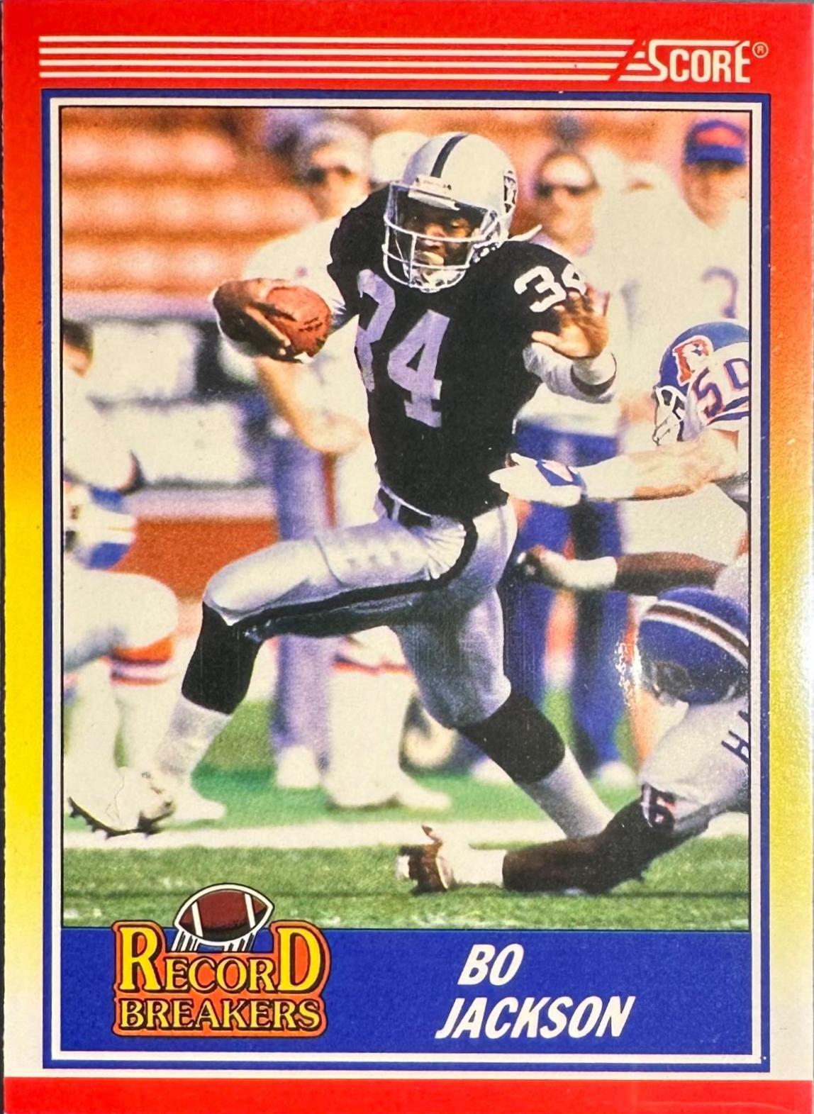 Bo Jackson #591 Prices | 1990 Panini Score | Football Cards