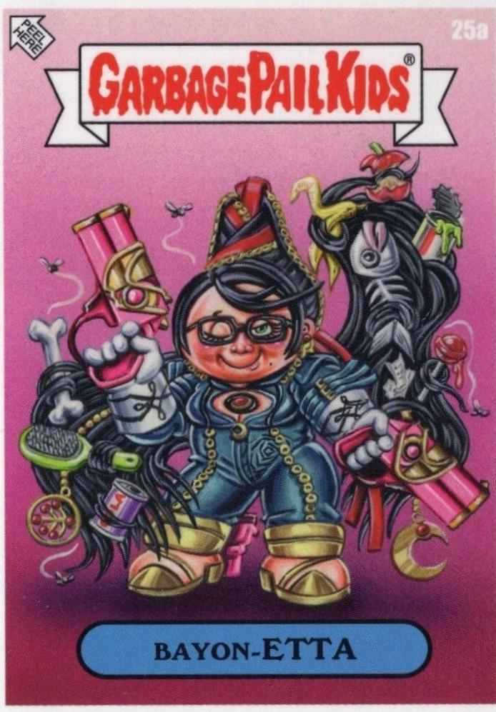 Bayon-Etta #25a Prices | Garbage Pail Kids 2024 Game Over | GPK Cards