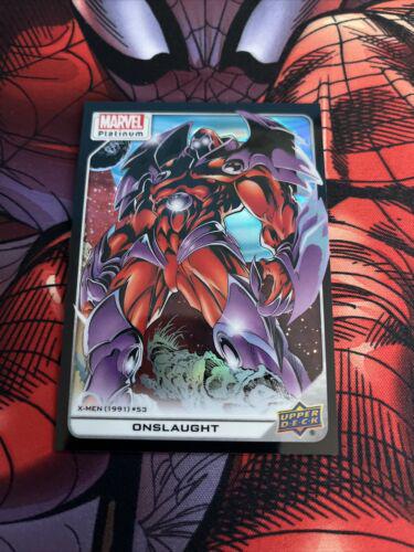 Onslaught [Black Rainbow] #178 Prices | Marvel 2023 Upper Deck Platinum ...
