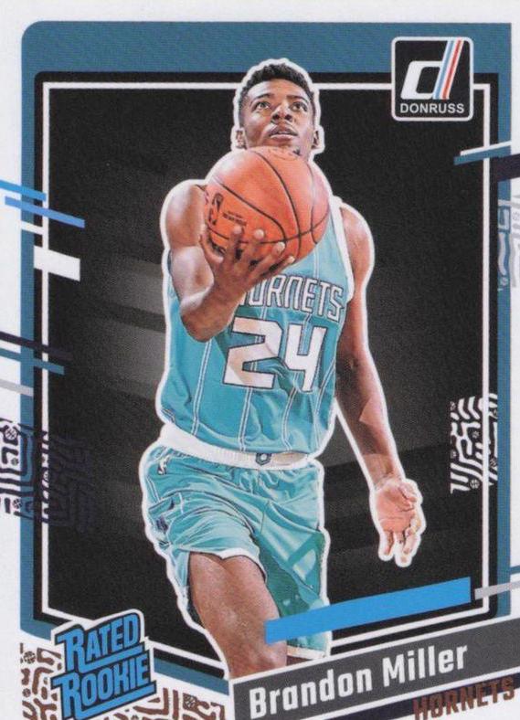 Brandon Miller #226 Prices [Rookie] | 2023 Panini Donruss | Basketball ...