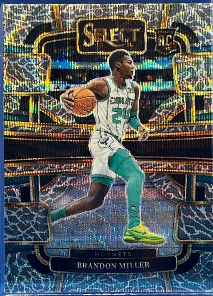Brandon Miller [Elephant Prizm] #80 Prices | 2023 Panini Select ...