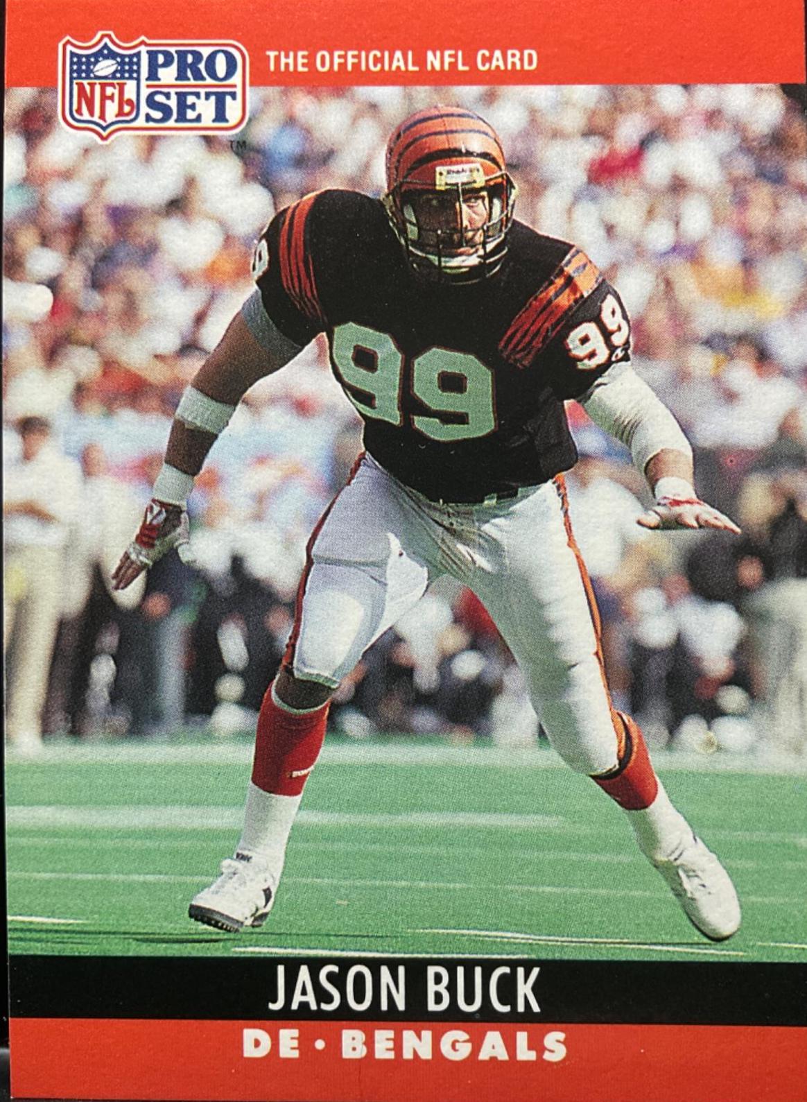 Jason Buck #62 Prices | 1990 Pro Set | Football Cards
