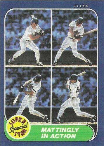 Don Mattingly #627 Prices | 1986 Fleer | Baseball Cards