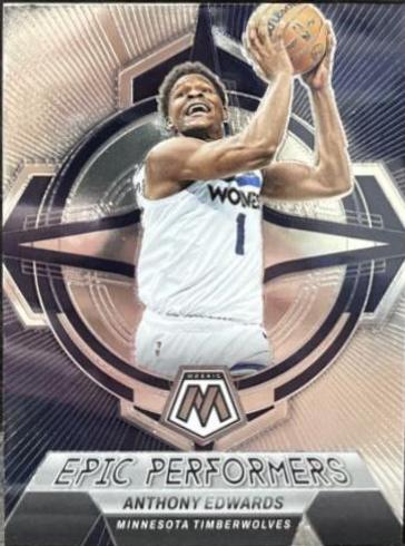 Anthony Edwards #16 Prices | 2022 Panini Mosaic Epic Performers ...