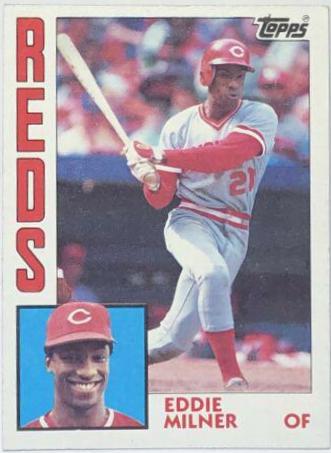 Eddie Milner #34 Prices | 1984 Topps | Baseball Cards