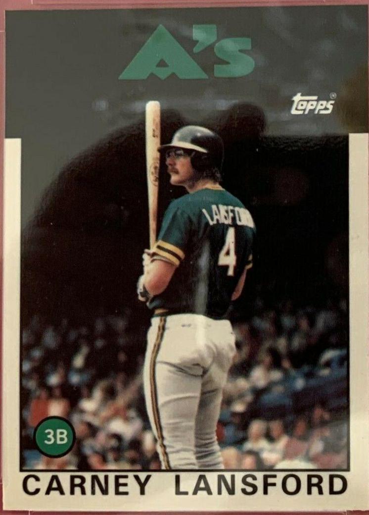 Carney Lansford #134 Prices | 1986 Topps Tiffany | Baseball Cards