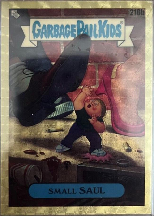 Small SAUL [SuperFractor] #216b Prices | 2023 Garbage Pail Kids Chrome ...