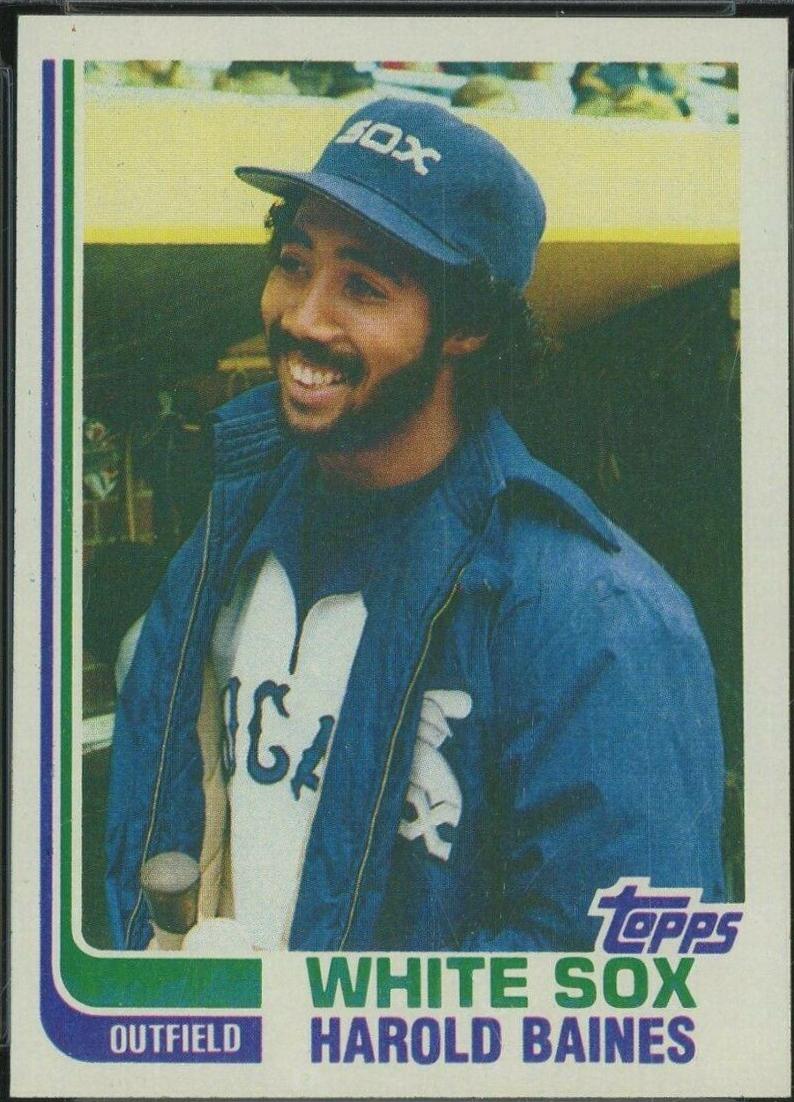 Harold Baines [Blackless] #684 Prices | 1982 Topps | Baseball Cards