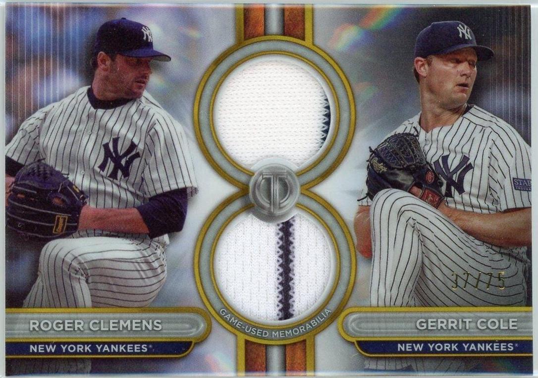 Roger Clemens / Gerrit Cole [Gold Dual Player] #DR2-CC Prices | 2024 ...