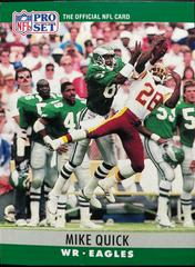 Mike Quick #249 Prices | 1990 Pro Set | Football Cards